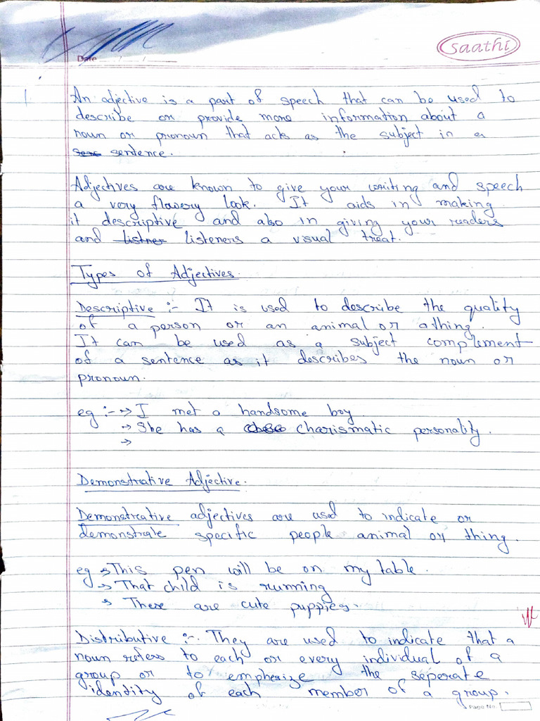 Adjective | PDF | Linguistic Morphology | Syntax Adjective | PDF | Linguistic Morphology | Syntax