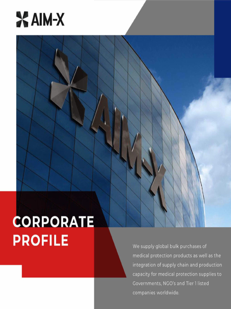AIM-X Corporate Brochure | PDF