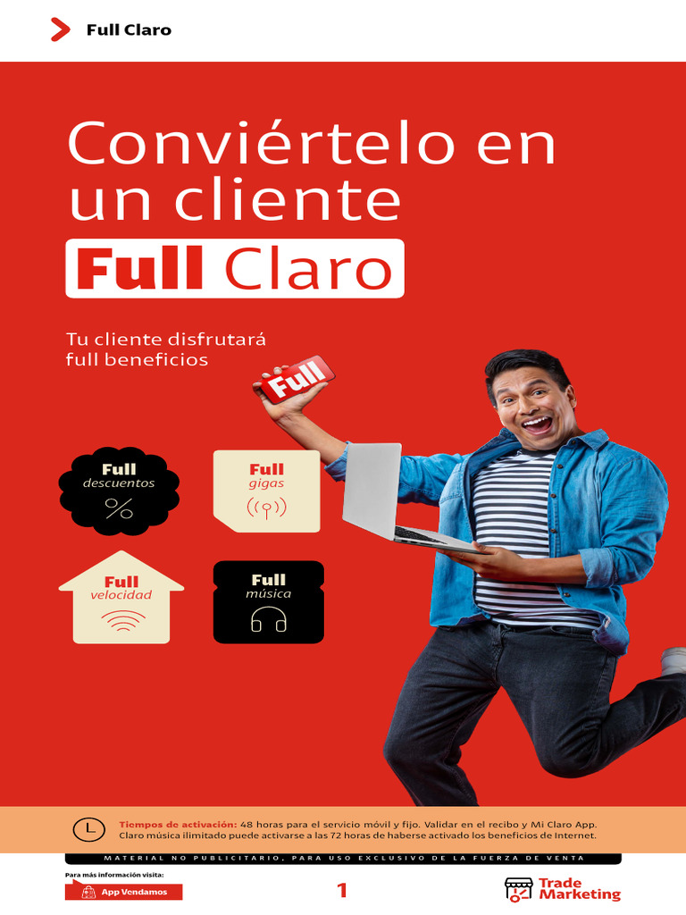 Beneficios y Planes de Full Claro | PDF | Informática
