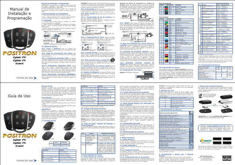 Manual Alm Cyber 300 PT r0 - Lowres - PST | PDF | Relé
