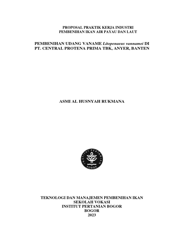 Asmi Al Husnyah Rukmana - J0308201064 - UDANG - FINAL | PDF | Kesehatan Holistik