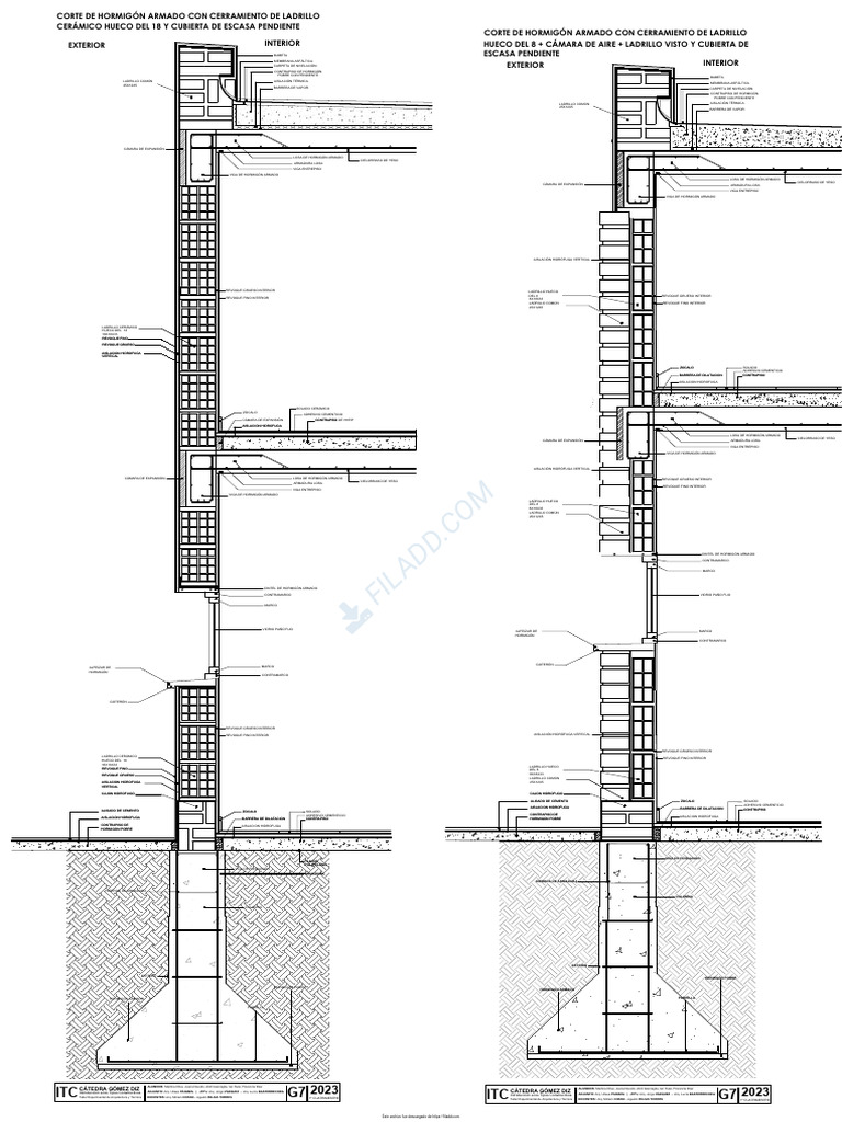 Detalles Constructivos de Hormigón Armado | PDF | Hormigón | Materiales