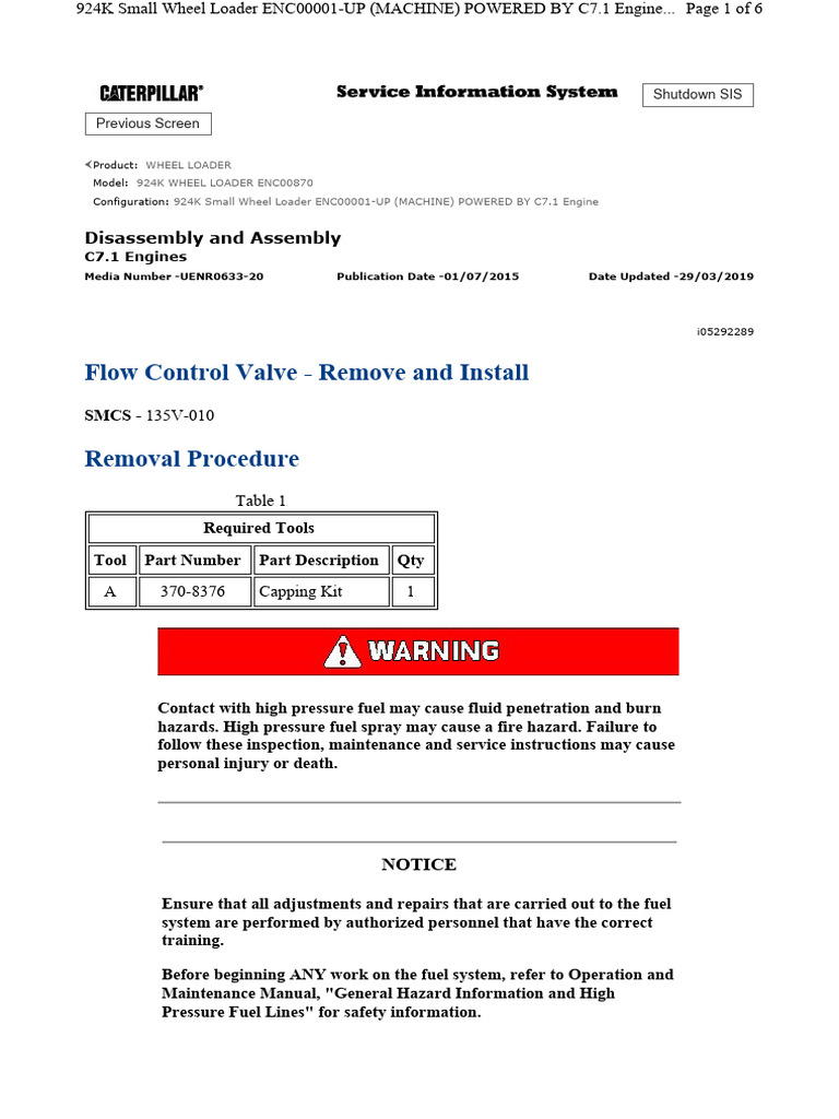 Flow Control Valve | Download Free PDF | Pump | Valve