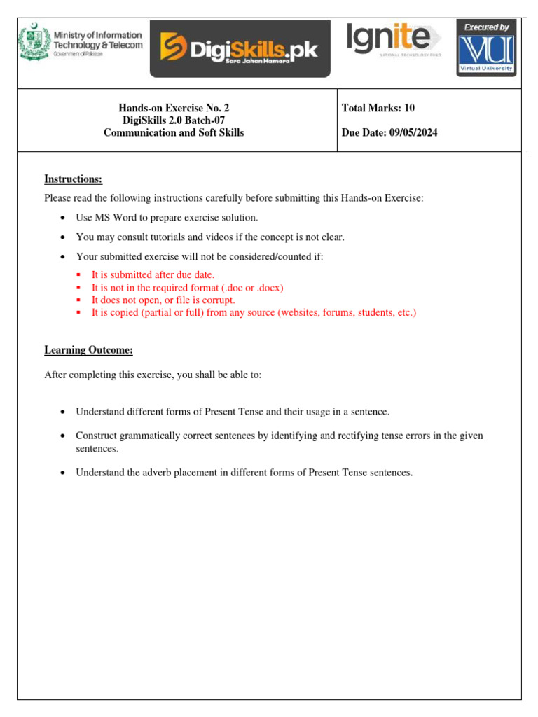 Exercise 2 of Creative Writing Course 2024 | PDF | Human Communication ...