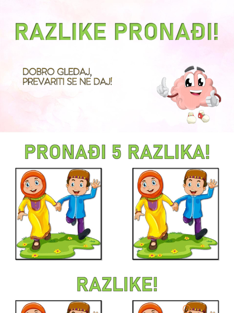 Pronađi Razlike - 1 | PDF
