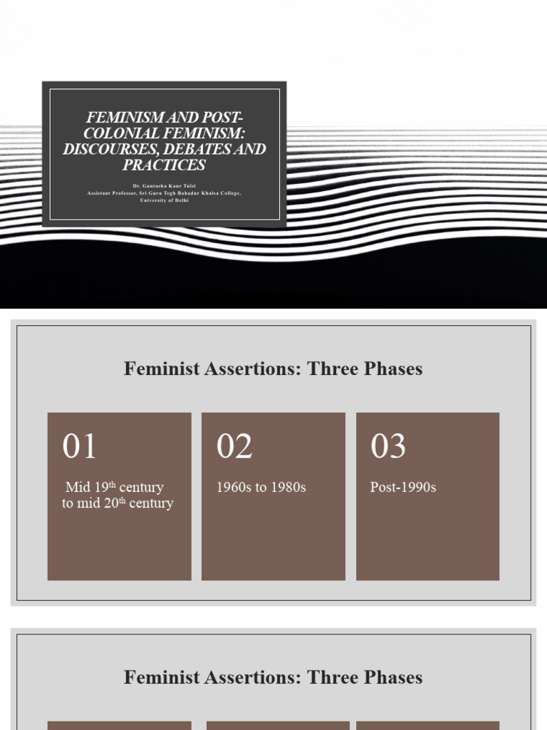 Feminism & Post-Colonial Debates | PDF | Feminism | Gender Studies