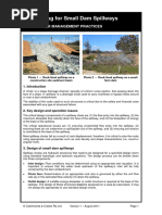 Rock-Lined Chute Design Procedures | PDF | Civil Engineering | Nature