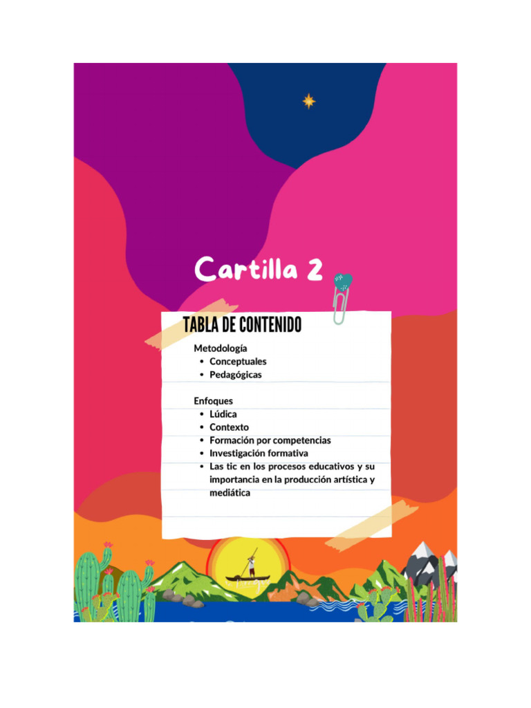 Cartilla 2 | Descargar gratis PDF | Aprendizaje | Enseñando