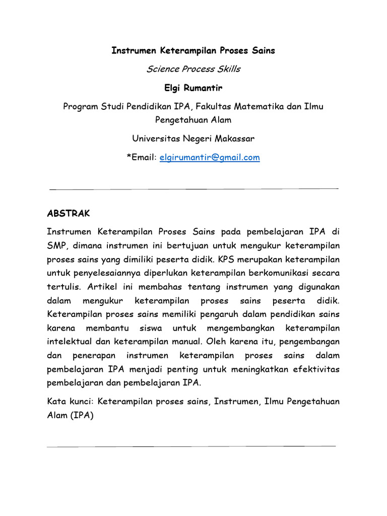17 - Elgi Rumantir - Artikel KPS | PDF | Karier & Perkembangan | Komputer