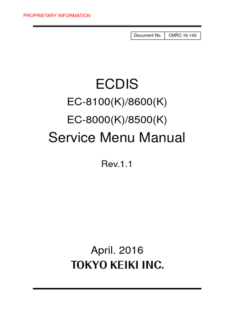 EC-8x00 - Service Menu Manual - Rev1 | PDF | Solid State Drive | Backup