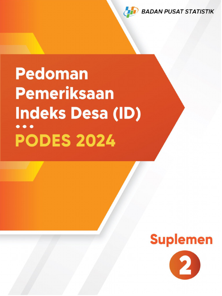 Pedoman Pemeriksaan Indeks Desa (ID) | PDF | Bisnis | Ilmu Sosial