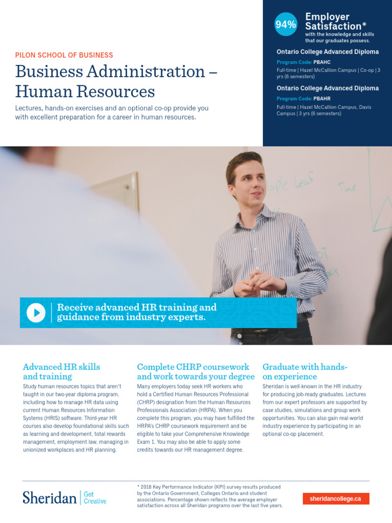 Business Administration Human Resources | PDF | Human Resources