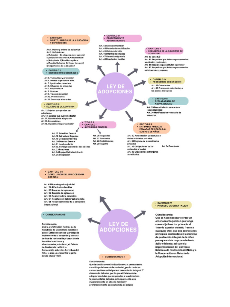 Ley de Adopciones | PDF