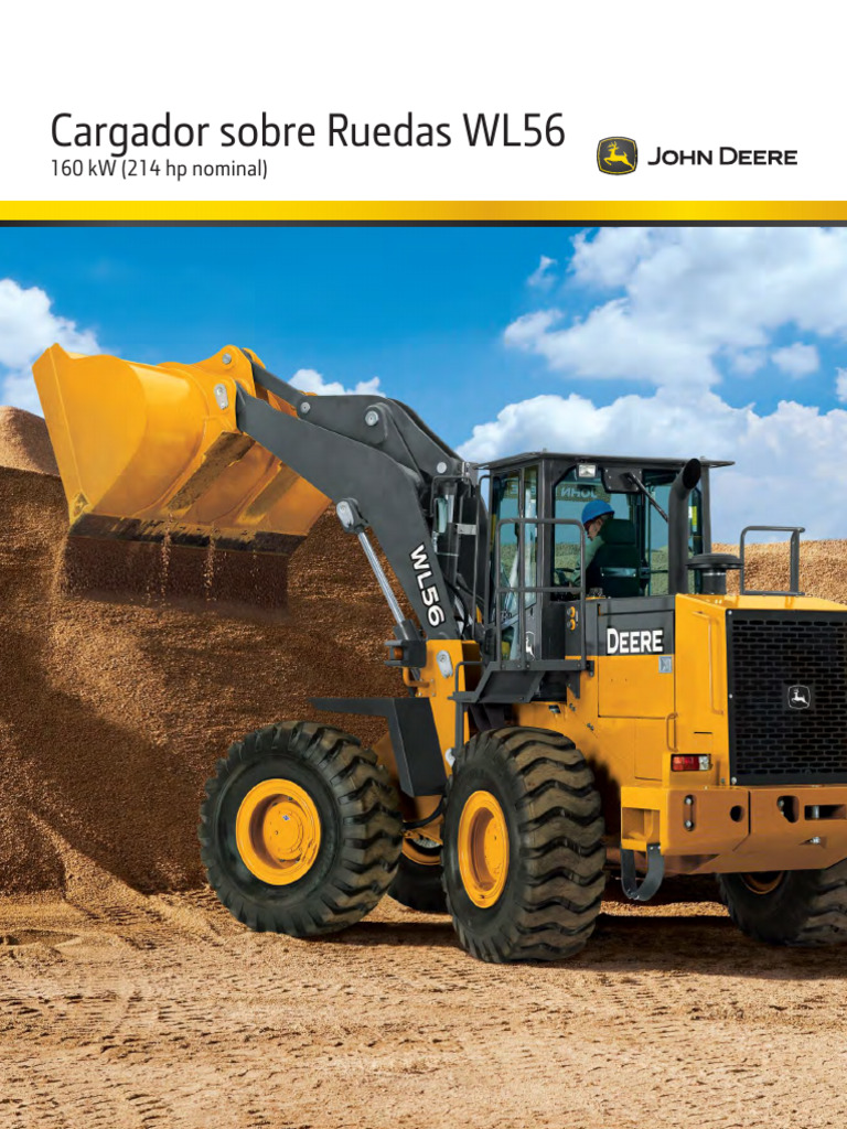 Cargador Frontal Wl56 | PDF | Eje | Engranaje