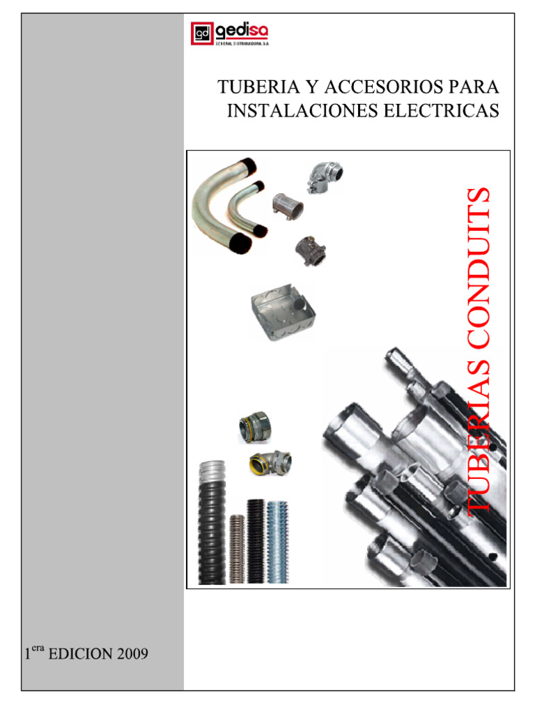 Catalogo Tuberias y Accesorios para Canalizaciones Electricas Gedisa | PDF