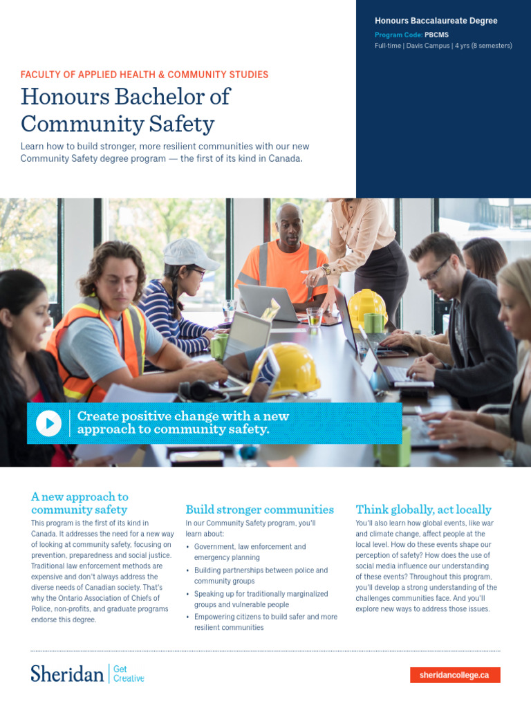 Community Safety | PDF | Emergency Management | University And College ...