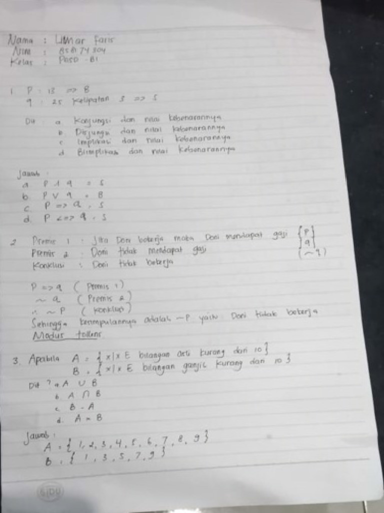 TT1 MTK - Umar Faris-858174304 | PDF