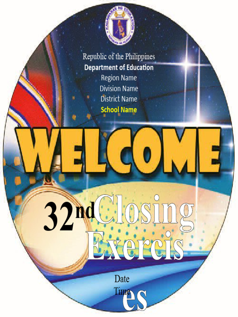 Philippine Education Closing Exercises | PDF
