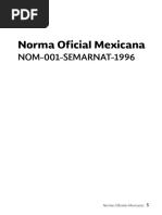 Nom 001 Ecol 1996 | PDF | Agua | Aguas residuales