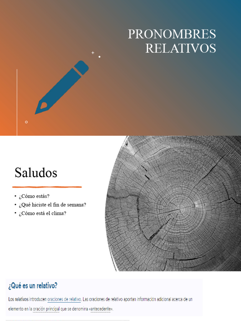 Pronombres Relativos en Español | PDF | Creatividad | Cognición