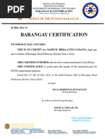 Barangay Officials Directory | PDF