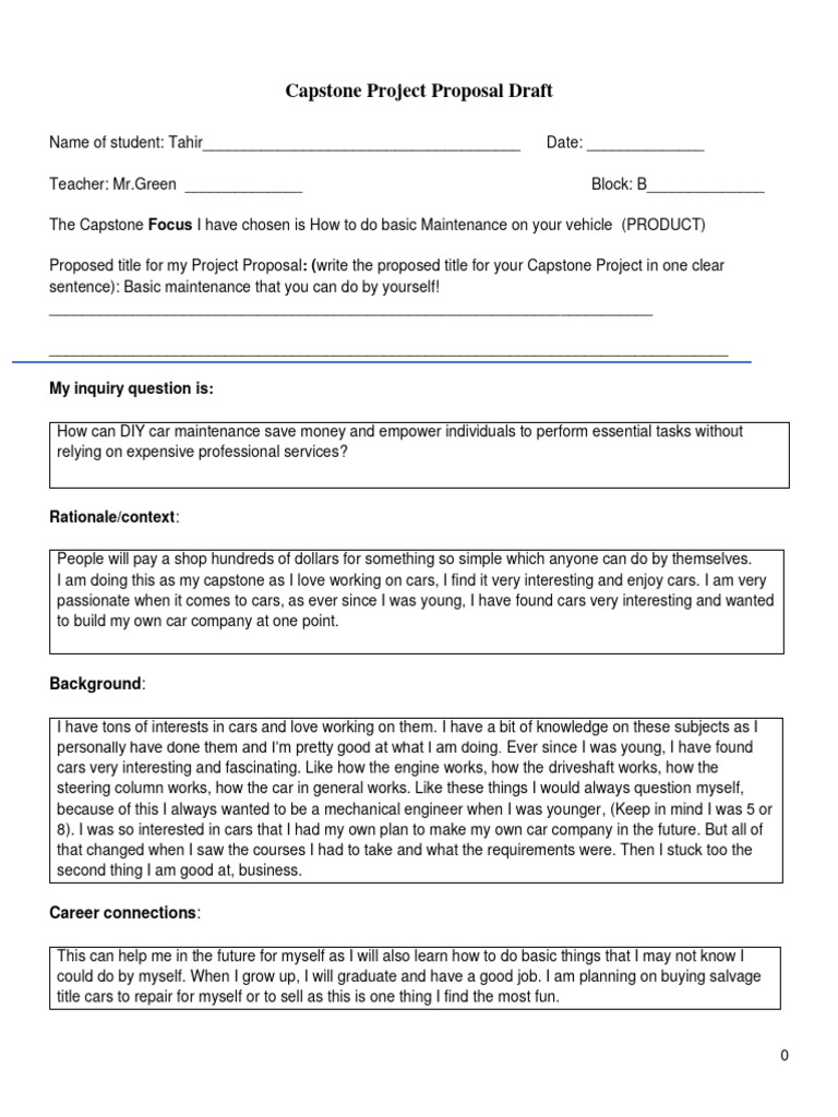 Good Copy Proposal | Download Free PDF | Car | Teachers