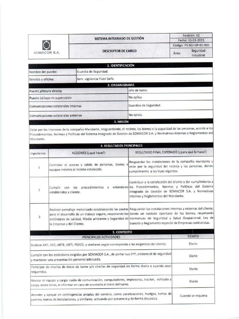 Des-Carg Fluor Salfa | PDF