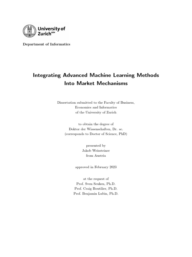 Machine Learning in Combinatorial Auctions | PDF | Machine Learning ...