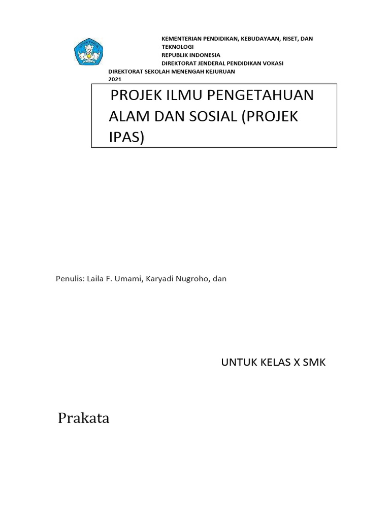 Buku Panduan Ipas SMK | PDF