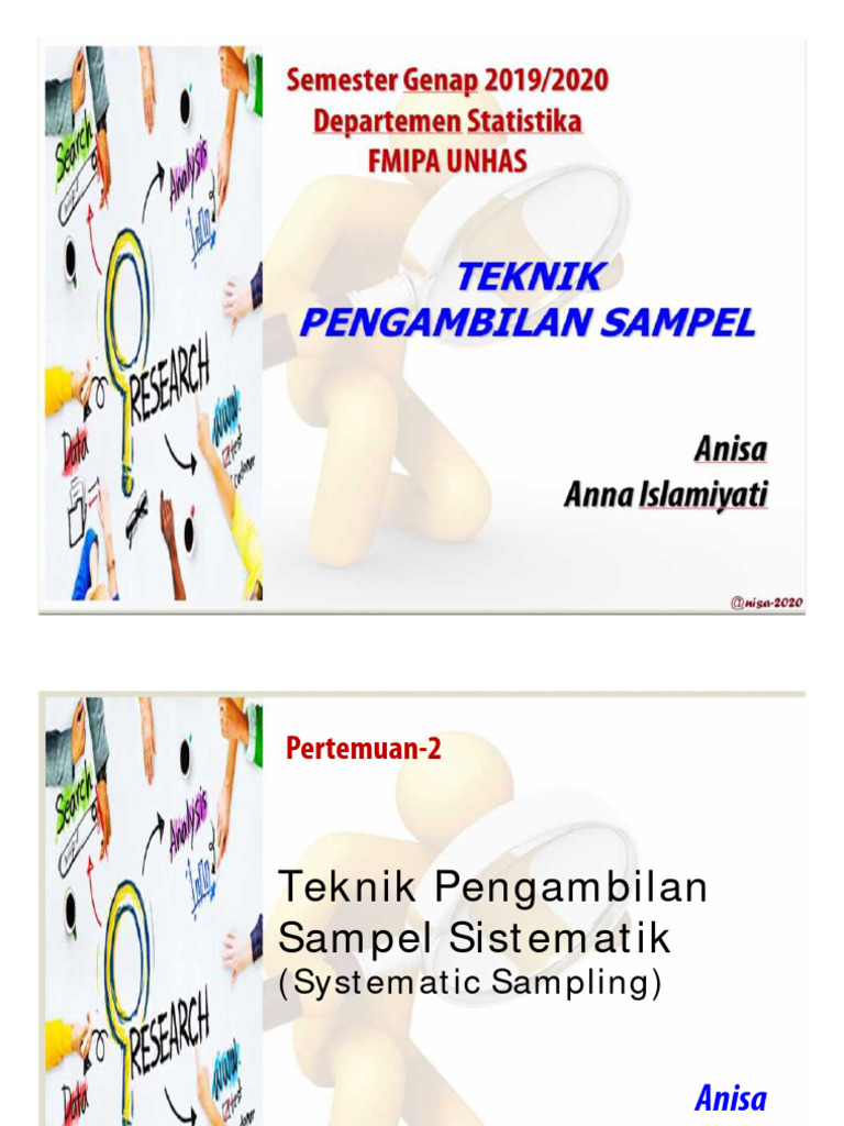 Teknik Pengambilan Sampel Sistematik | PDF