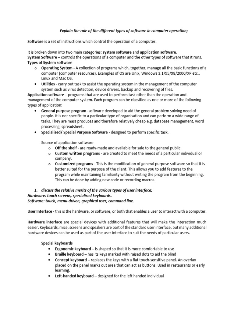 Software | Download Free PDF | Graphical User Interfaces | Operating System