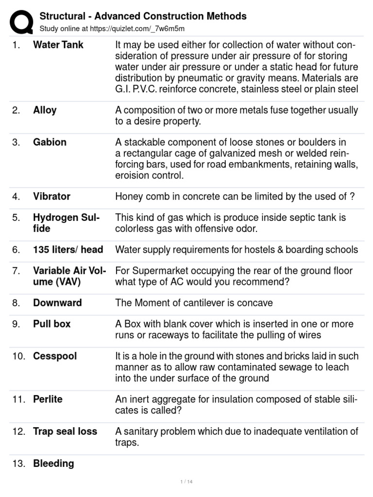 Structural - Advanced Construction Methods | PDF | Concrete | Truss