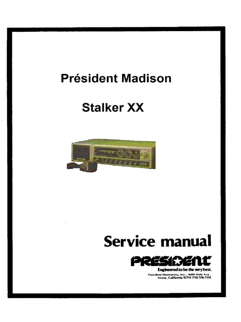 Madison (Stalker XX) | PDF