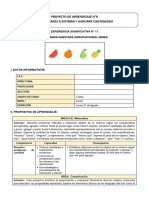 MIERCOLES 5 - SESIÓN DE APRENDIZAJE Divertido Es Agrupar Con Frutas | PDF | Cognición