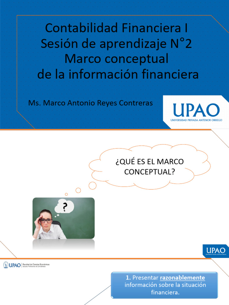 S2 - PPT - Marco Conceptual Información Financiera | PDF