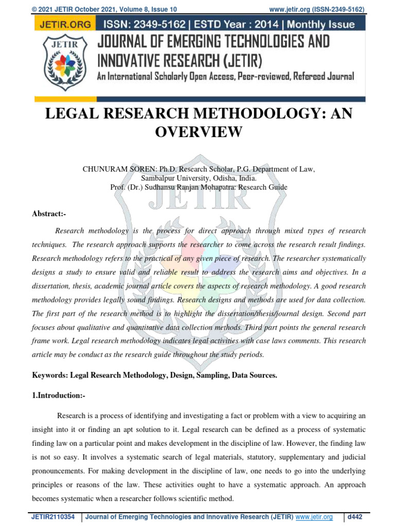 JETIR2110354 | PDF | Inductive Reasoning | Sampling (Statistics)