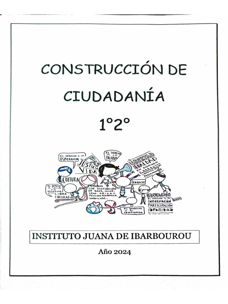 Cuadernillo Ciudadania 1 | PDF