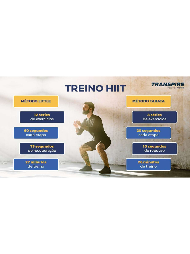 Tipos de Treino HIIT | PDF