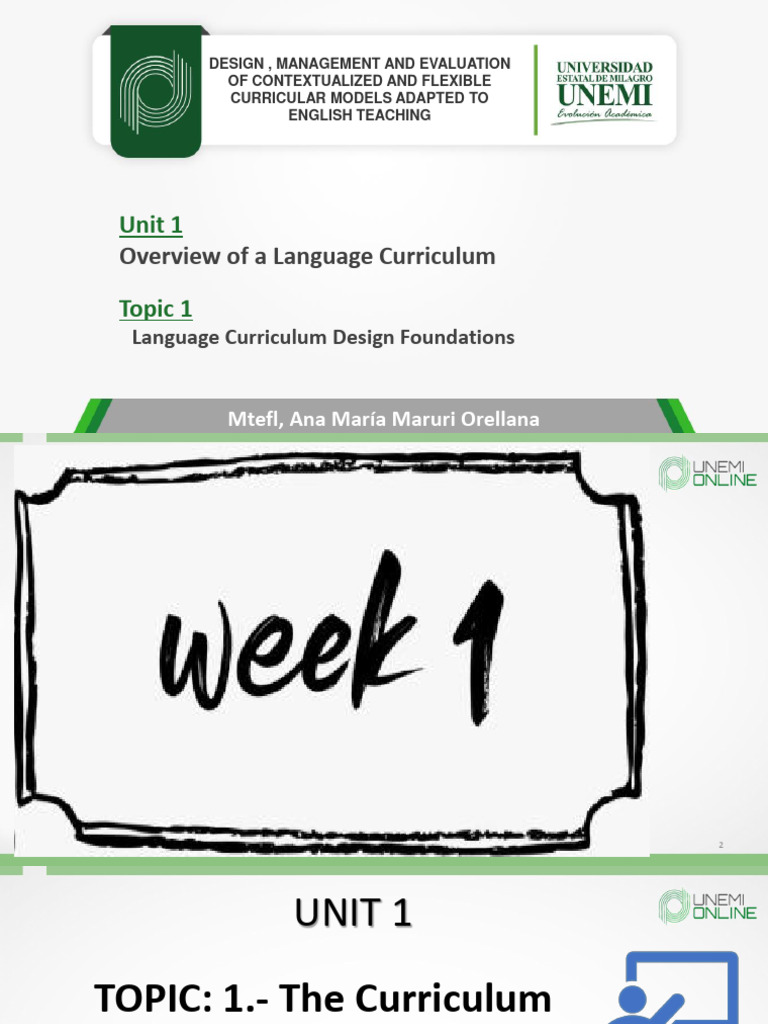 Cátedra Integradora - First-Partial - Slides | PDF | Curriculum | Learning