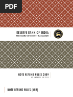 Soiled and Mutilated Notes | PDF | Reserve Bank Of India | Legal Tender