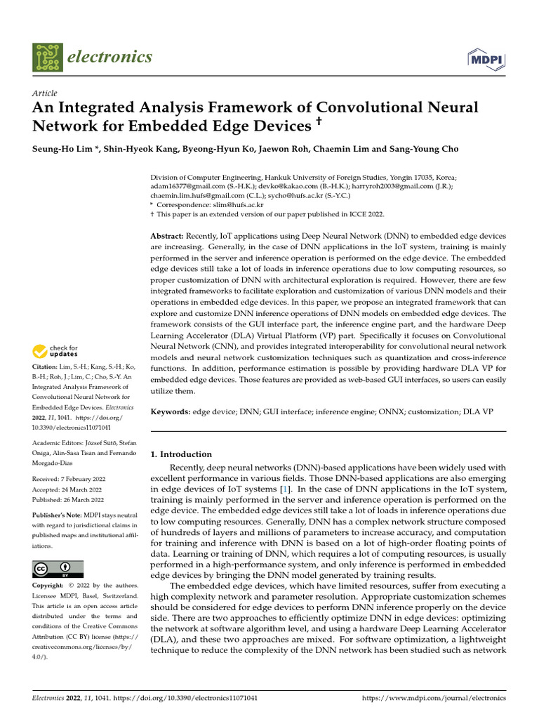 An Integrated Analysis Framework of Convolutional Neural | PDF | Deep Learning | Artificial ...