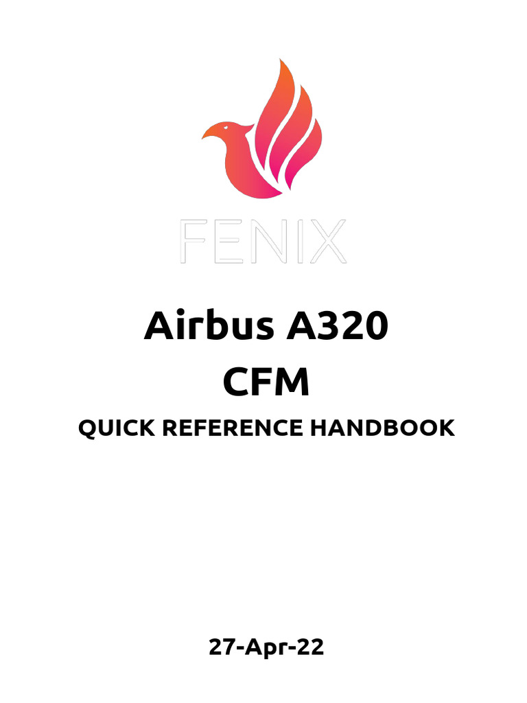 Fenix CFM QRH | PDF | Aviation | Aircraft