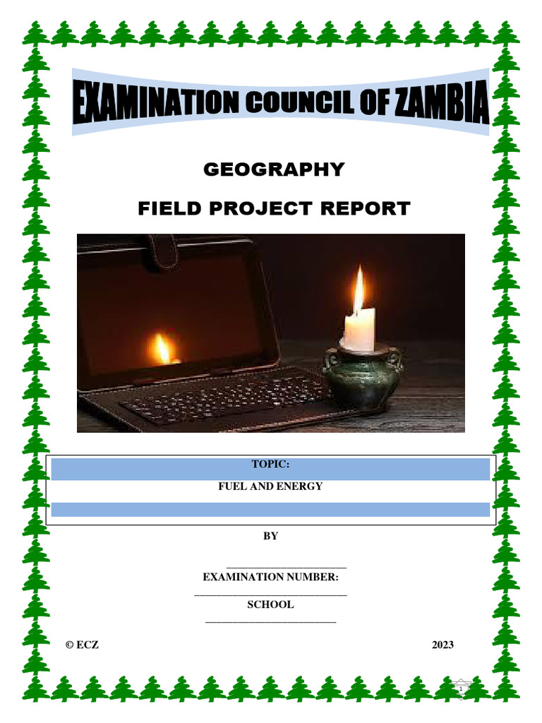 Field Project - Loadshedding-Lusaka 11 | PDF | Renewable Energy ...