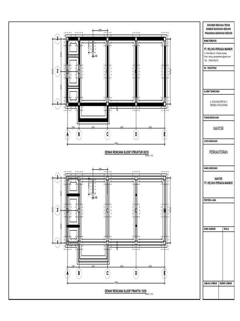 pondasi rangka atap tangga | PDF
