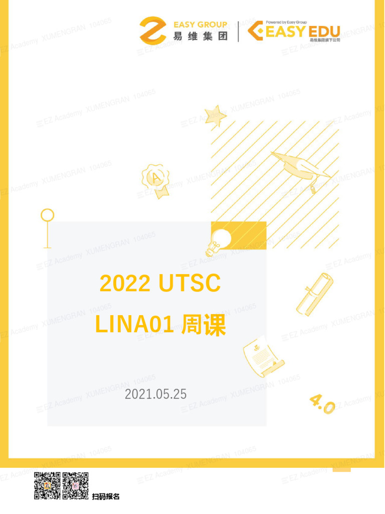 UTSC - 2022 SUMMER LINA01 0525 周课 | PDF | Syntax | Semantics