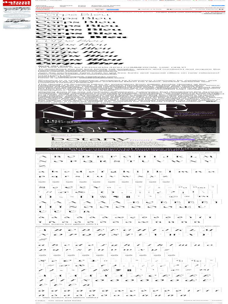 Arsenica | PDF | Typefaces | Publishing