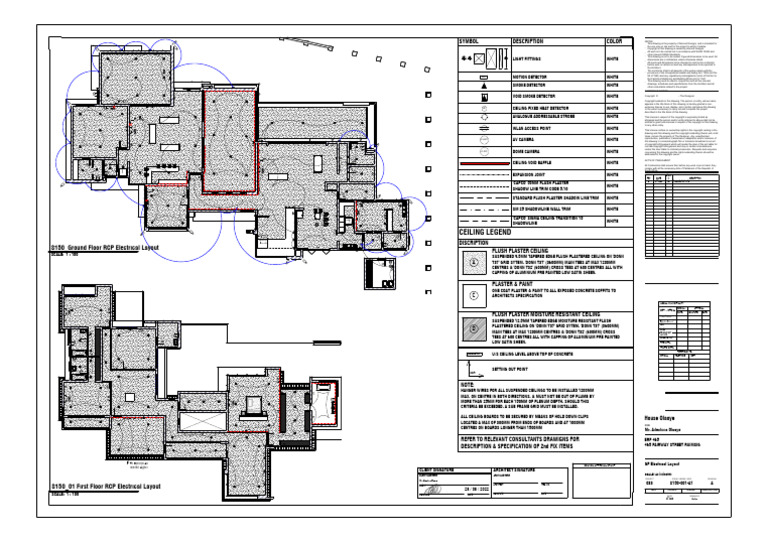 S150-001-A1 - GF Electrical Layout | PDF | Copyright | Government