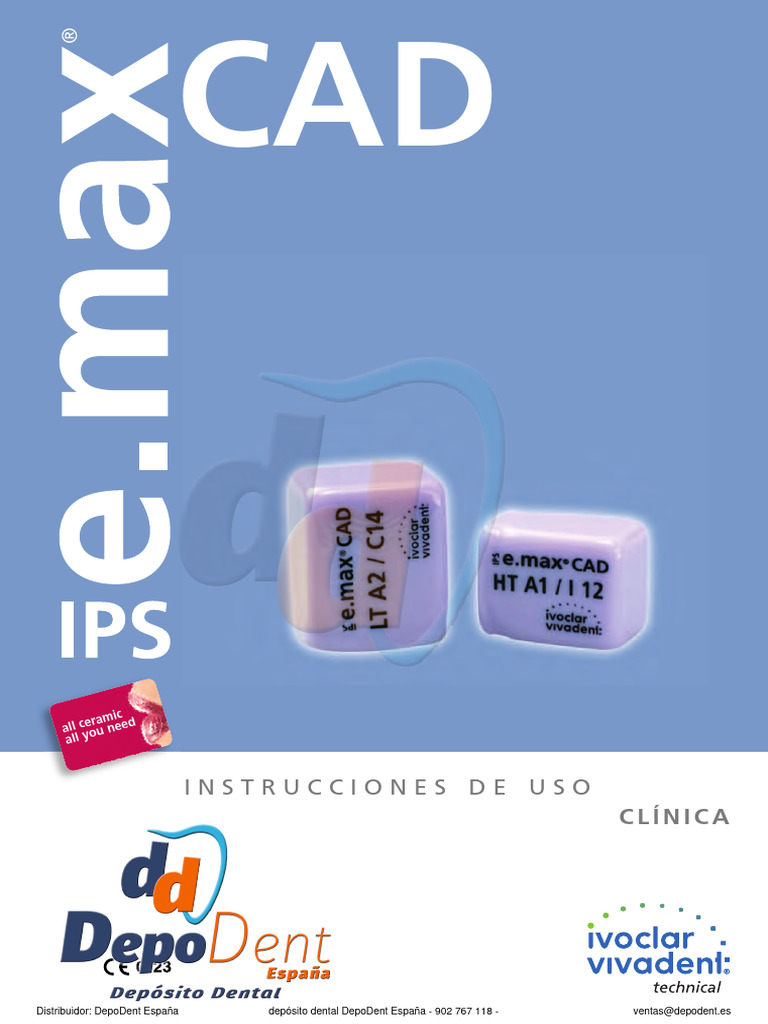 IPS Emax CAD Clinica | PDF | Color | Lentes
