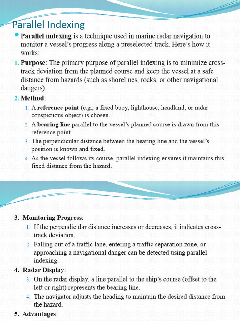 Parallel Indexing PI in RADAR | PDF