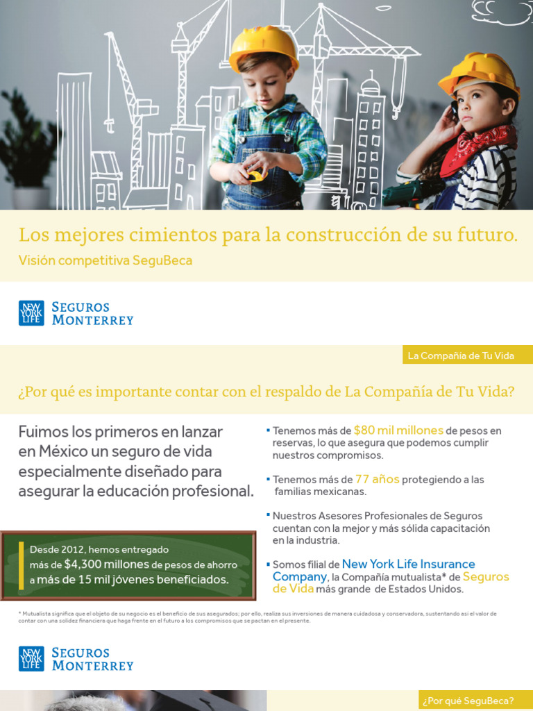 Seguro Educativo SeguBeca México | PDF | Seguro | Seguro de vida